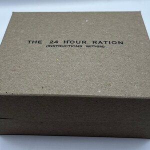 WW2 British 24 Hour Ration Box With Instructions. - Etsy