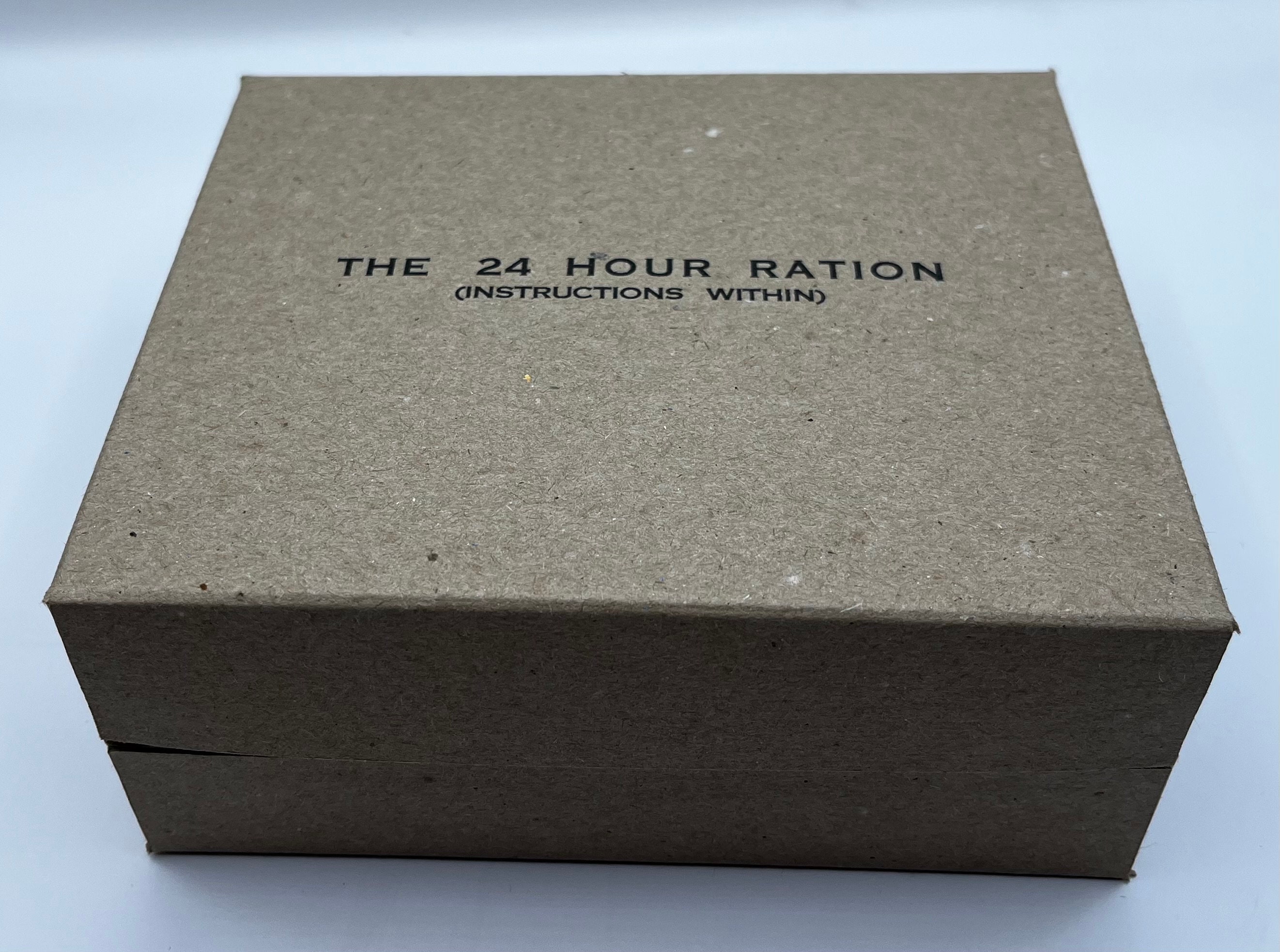 WW2 British 24 Hour Ration Box With Instructions. - Etsy