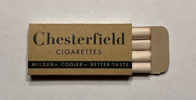 WW2 K Ration Cigarette Packs chesterfield, Lucky Strike, Old Gold ...