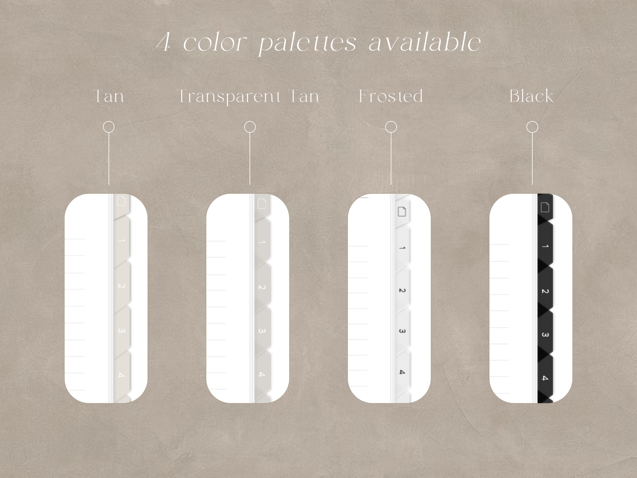 Minimalist Digital 12 Week Year iPad Planner | Goodnotes & Notability ...