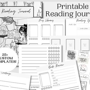 Book Review Sheets Printable Reading Tracker Sheets Easy Printable Book ...