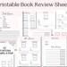 Book Review Sheets Printable | Reading Tracker Sheets | Easy Printable ...