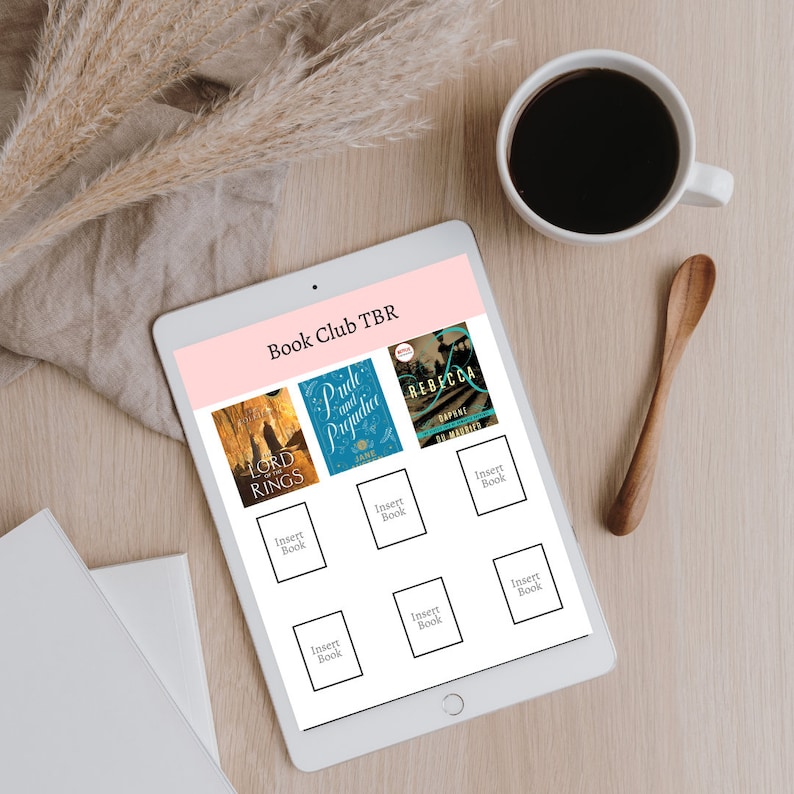 5 Book Club Sheets Bundle Printable | Reading Tracker Sheets | Easy ...