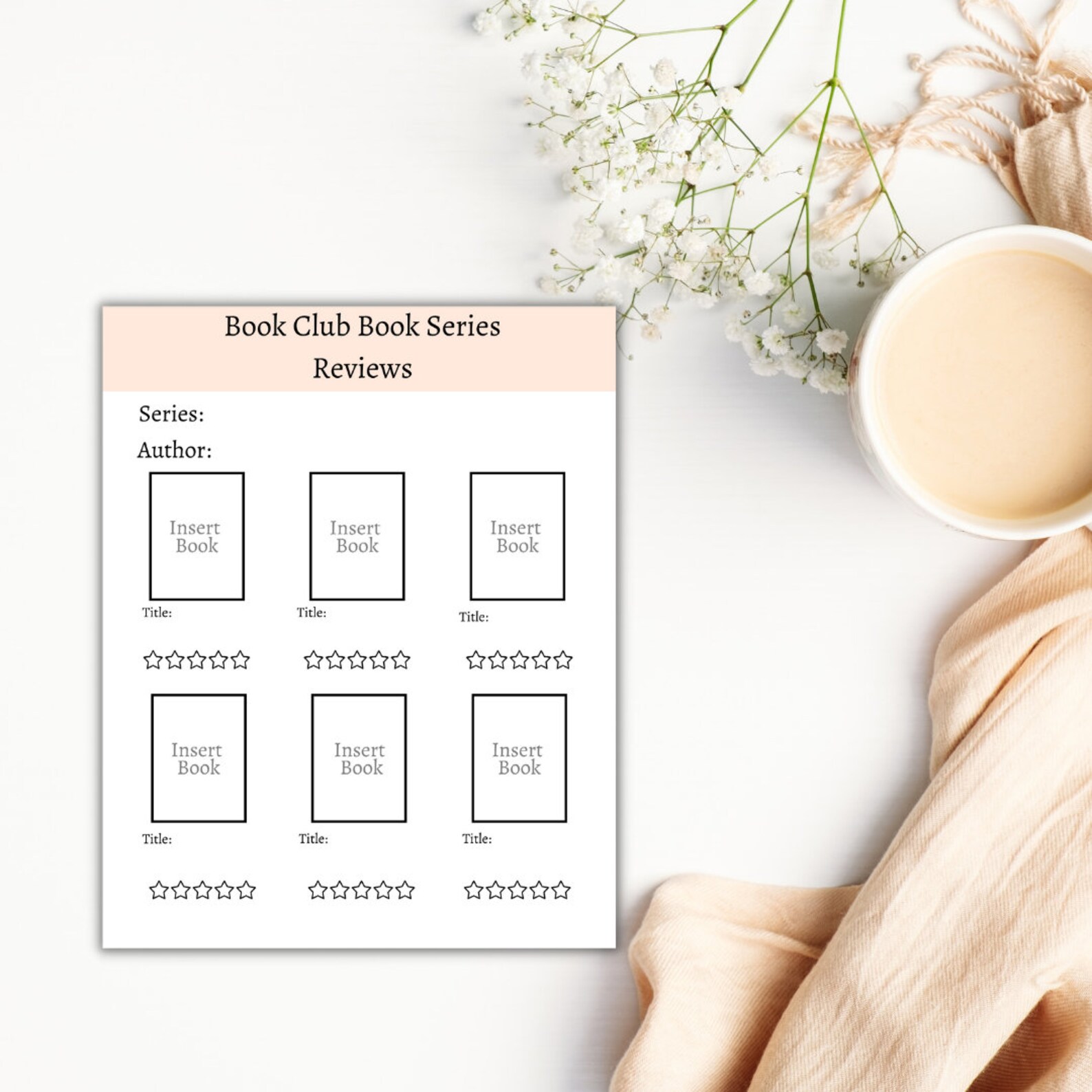 Book Club Sheets Printable | Reading Tracker Sheets | Easy Printable ...