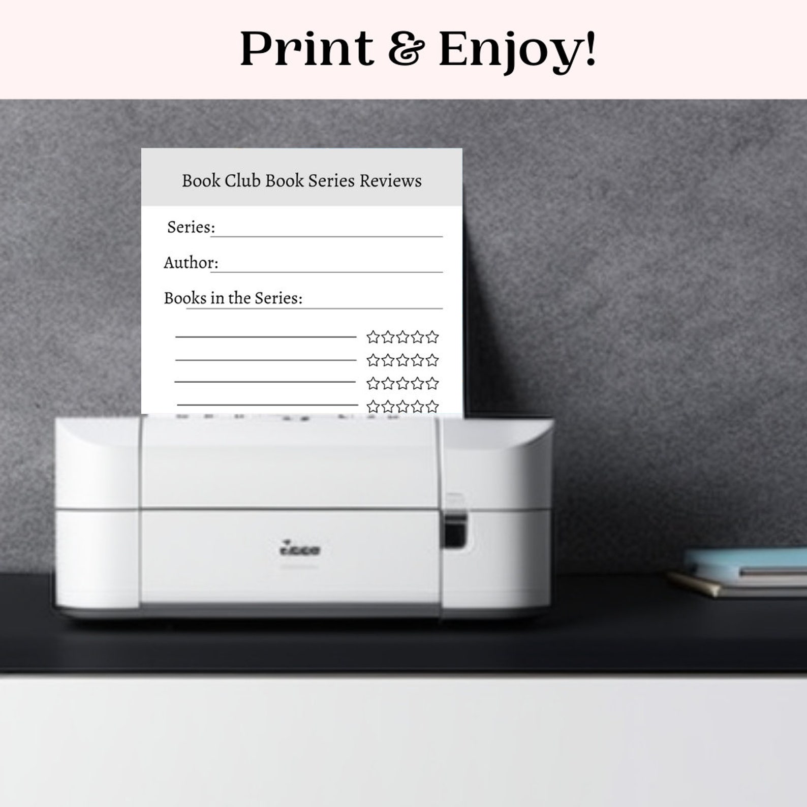 Book Club Sheets Printable | Reading Tracker Sheets | Easy Printable ...