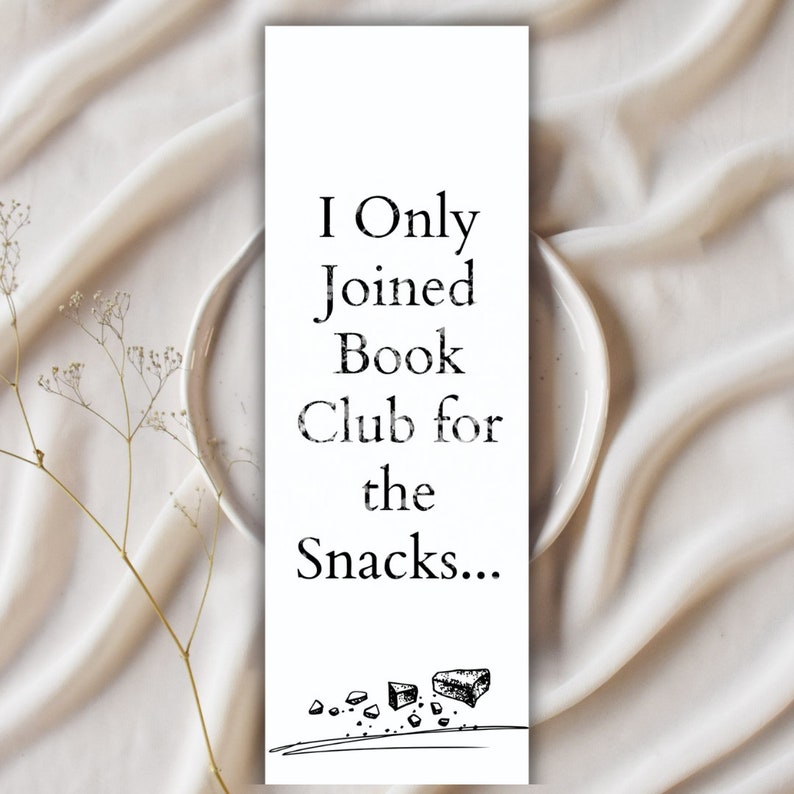 40 Book Club Bookmarks Printable | Bookmark PNG | Printable Bookmark ...