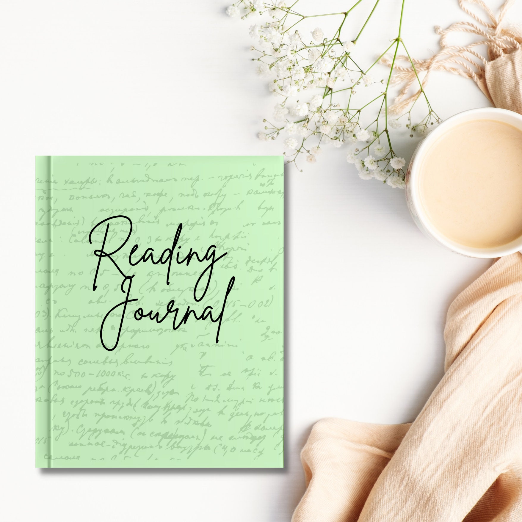 Green Reading Journal Printable | Reading Tracker | Easy Printable Book ...