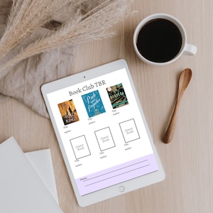 Book Club Sheets Printable | Reading Tracker Sheets | Easy Printable ...