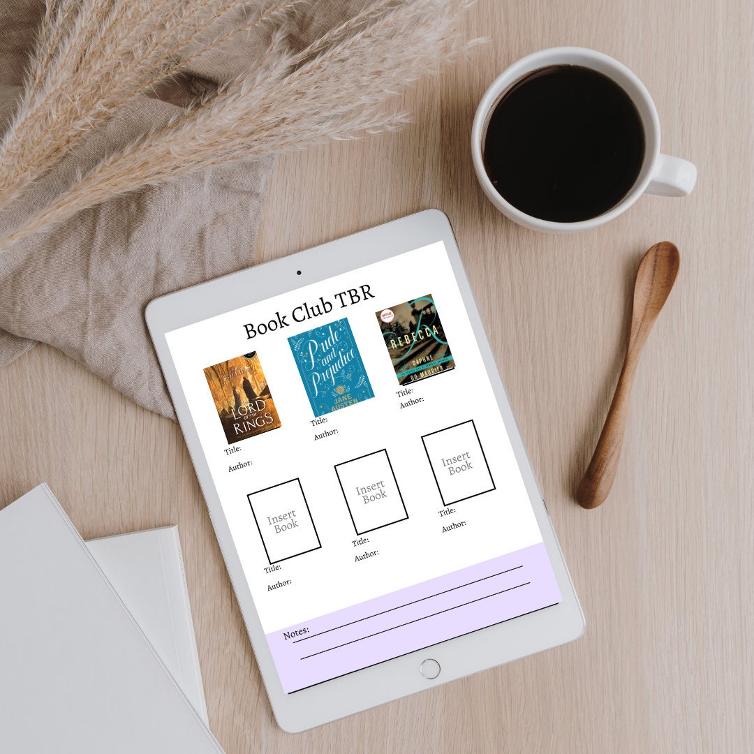 Book Club Sheets Printable | Reading Tracker Sheets | Easy Printable ...