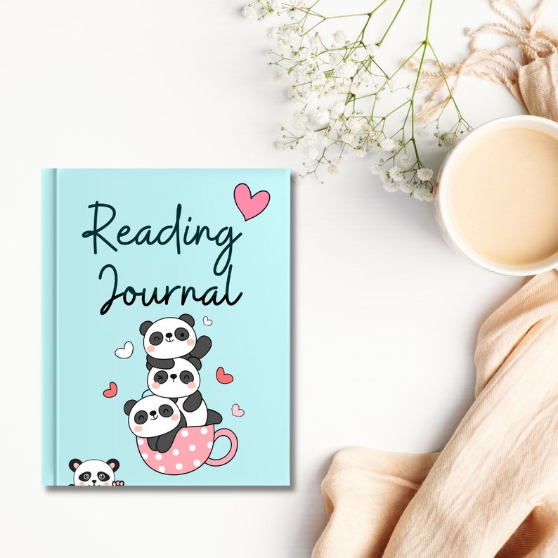 Cute Panda Reading Journal Printable | Reading Tracker | Easy Printable ...