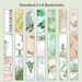 40 Greenery Bookmarks Printable | Bookmark PNG | Easy Printable ...