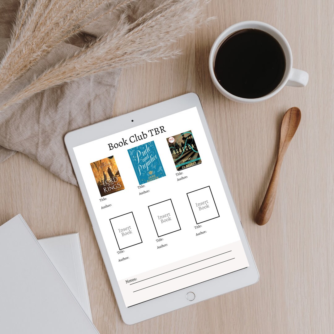 Book Club Sheets Printable Reading Tracker Sheets Easy Printable Book ...