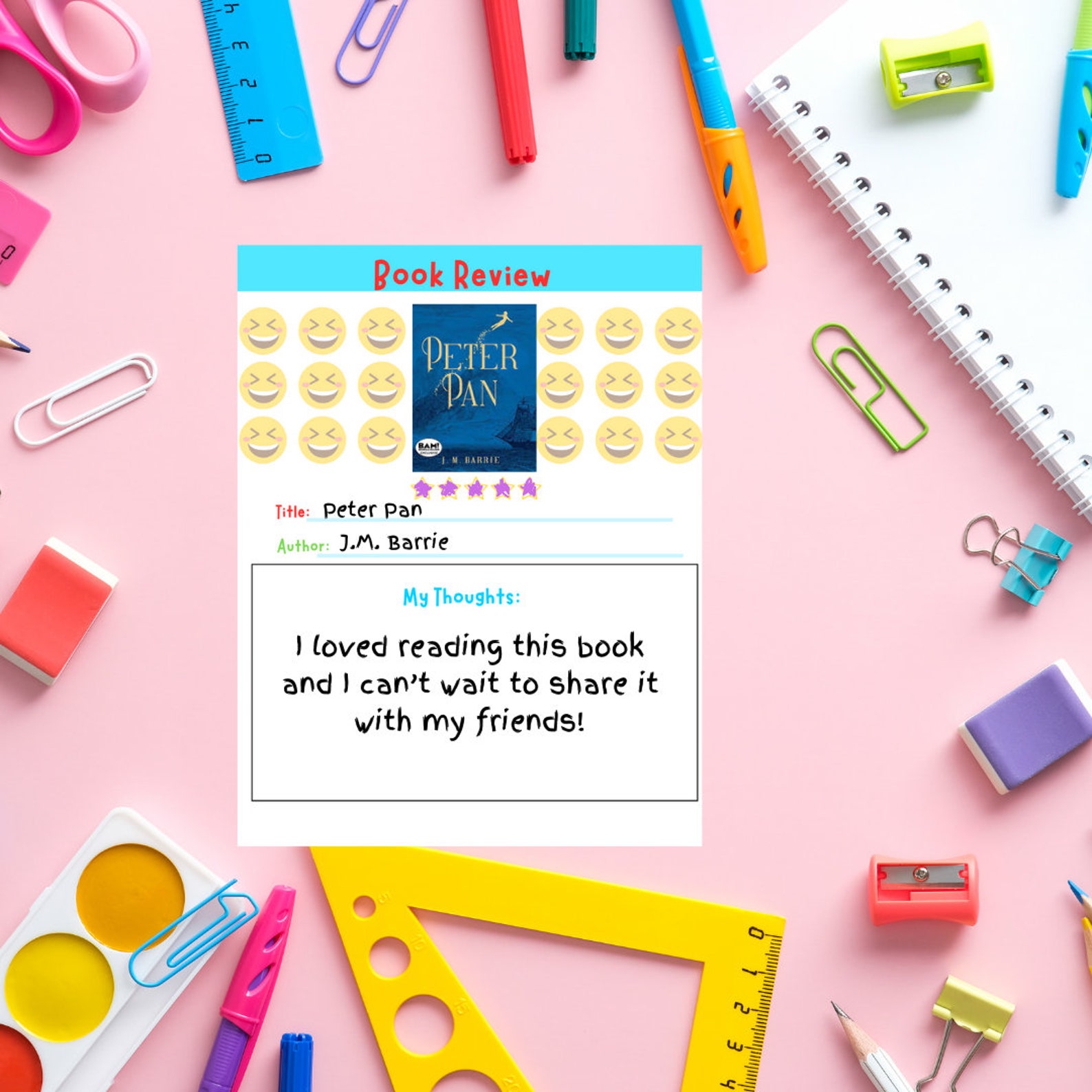 Kids Reading Printables Colorful Reading Tracker Sheets Easy Printable ...