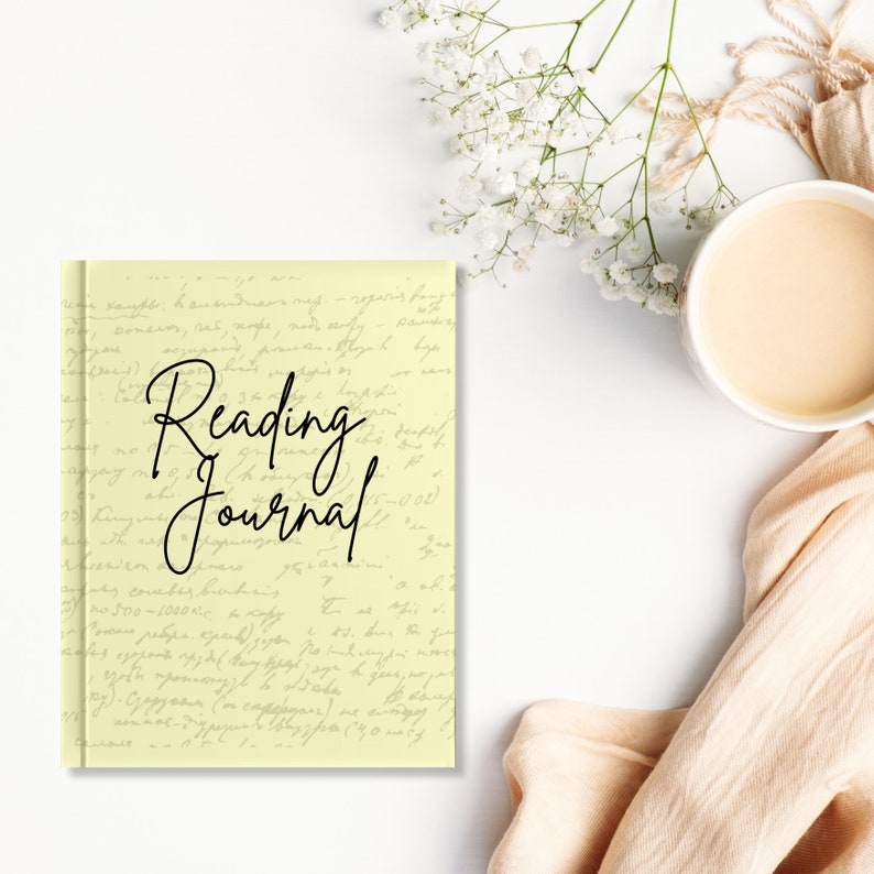 Yellow Reading Journal Printable | Reading Tracker | Easy Printable ...