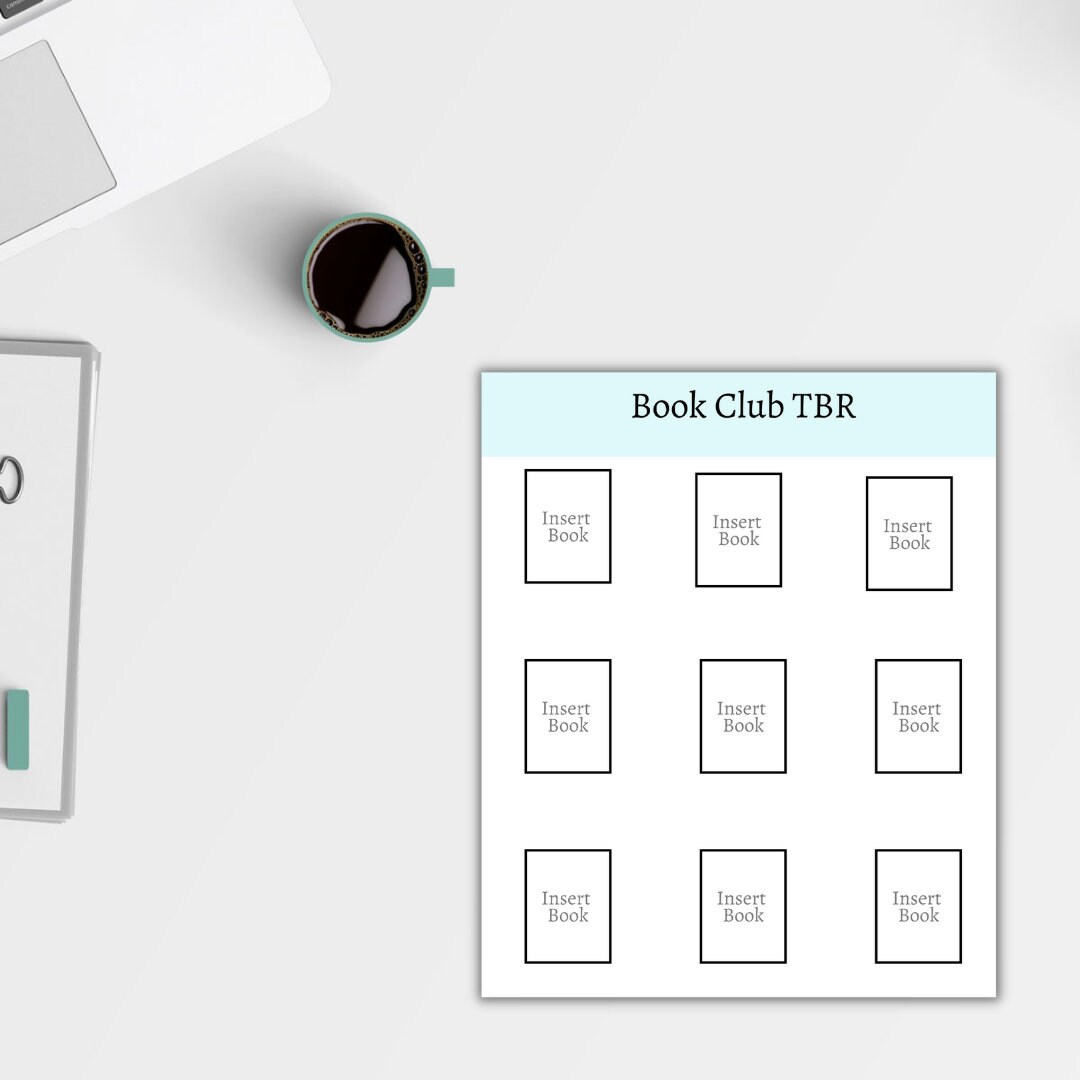 Book Club Sheets Printable | Reading Tracker Sheets | Easy Printable ...