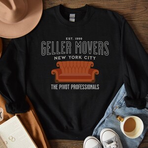 Friends Sweatshirt Friends Pivot Crewneck 90s Nostalgia Ross Friends ...