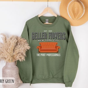 Friends Sweatshirt Friends Pivot Crewneck 90s Nostalgia Ross Friends ...