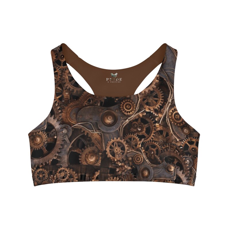 Custom Cupless Sports Bra steampunk Gear Body. the Perfect Seamless Bra ...