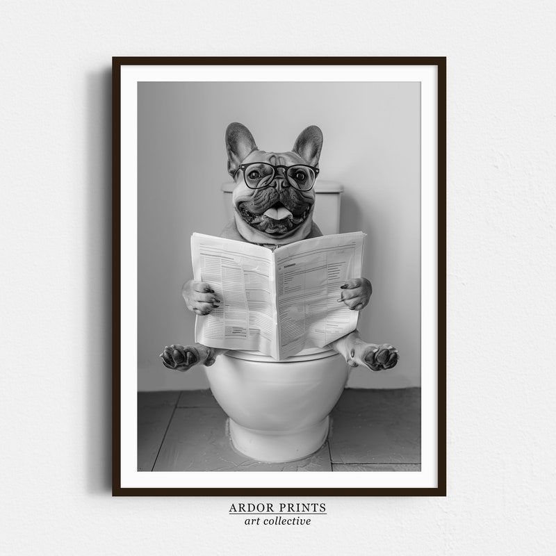 Funny Art Print French - Etsy UK