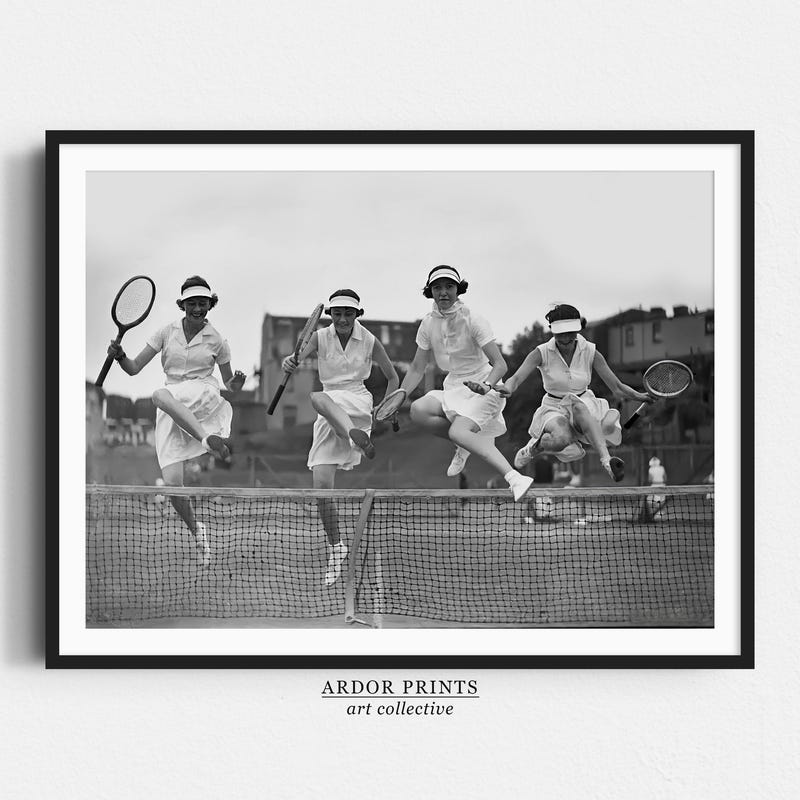 Retro Tennis - Etsy