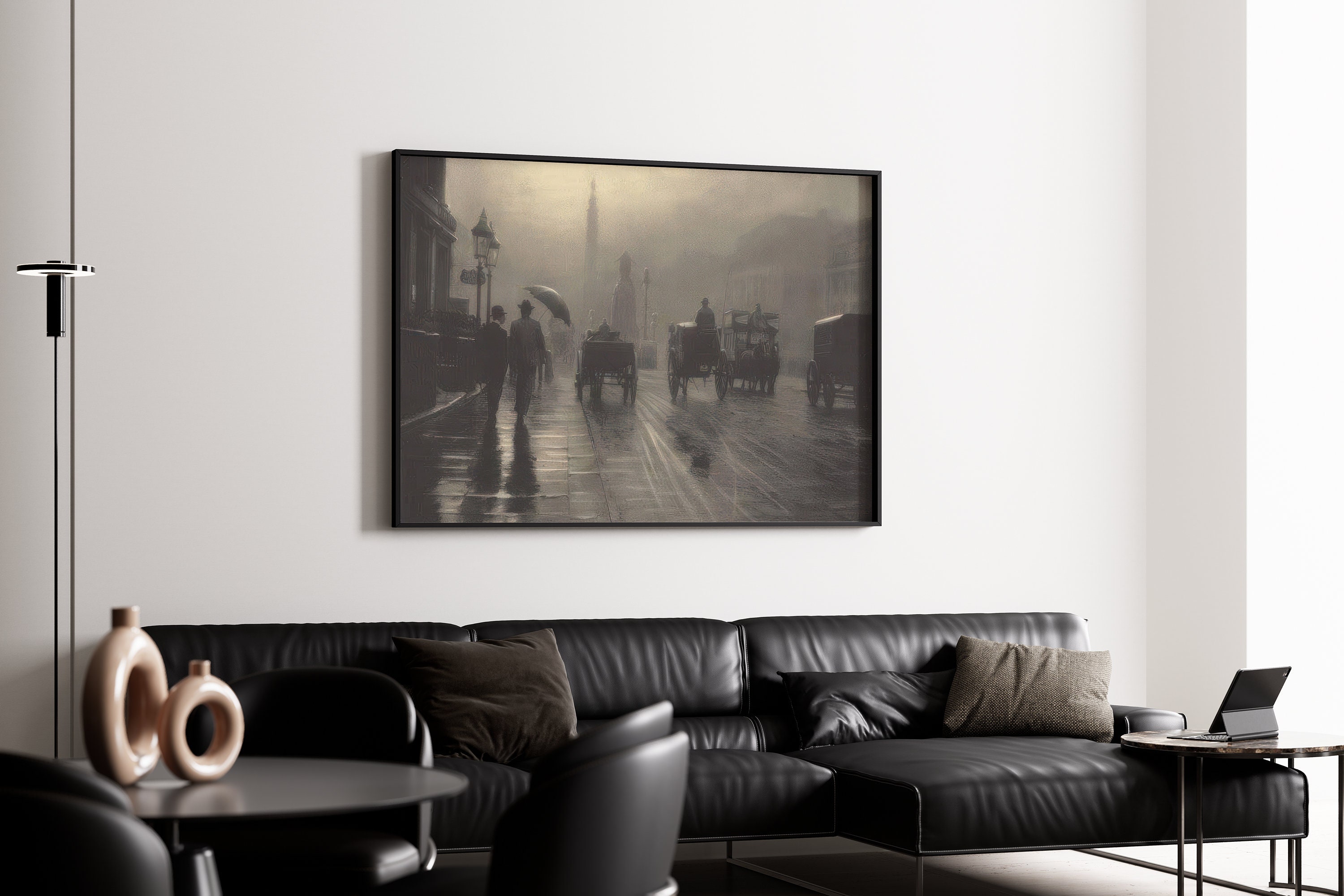 Waterloo Place London in 1890s Wall Art, Vintage London Streets Print ...