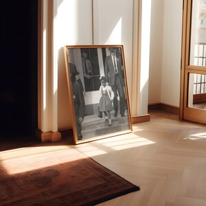 Young Black Girl Protest Wall Art, Ruby Bridges Print, Civil Rights ...