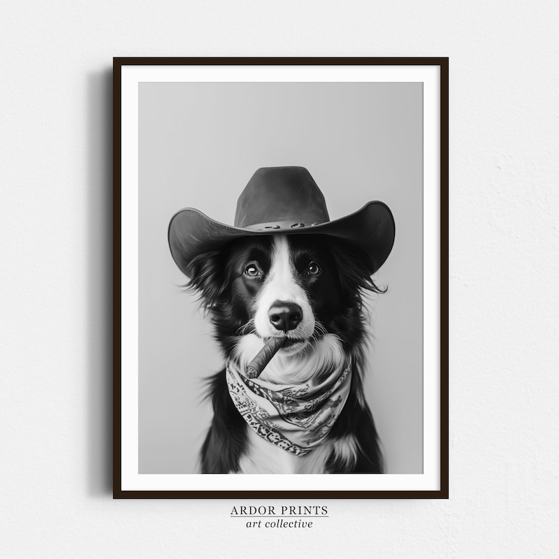 Pop Art Collie - Etsy