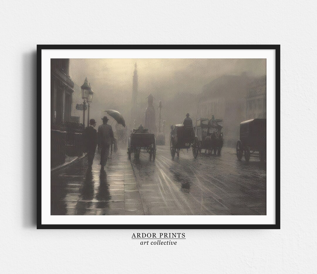 Waterloo Place London in 1890s Wall Art, Vintage London Streets Print ...