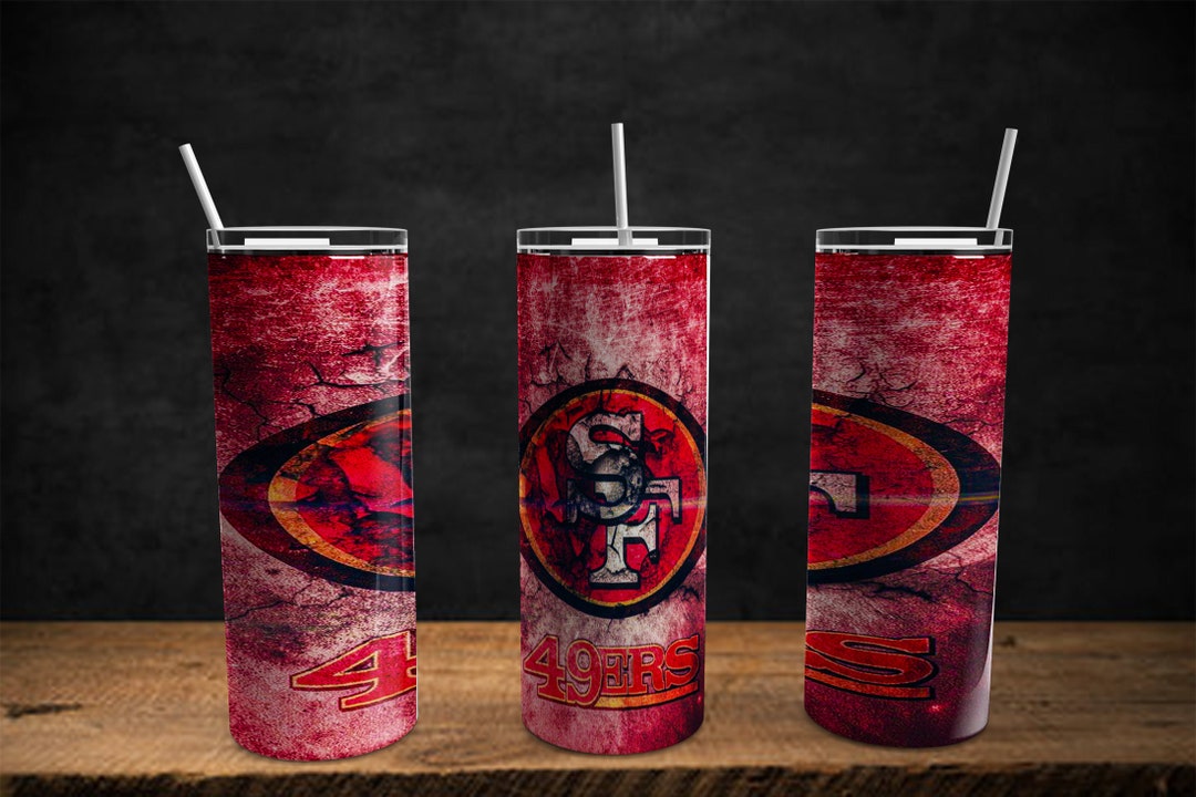 49ers Tumbler 20oz Cup - Etsy