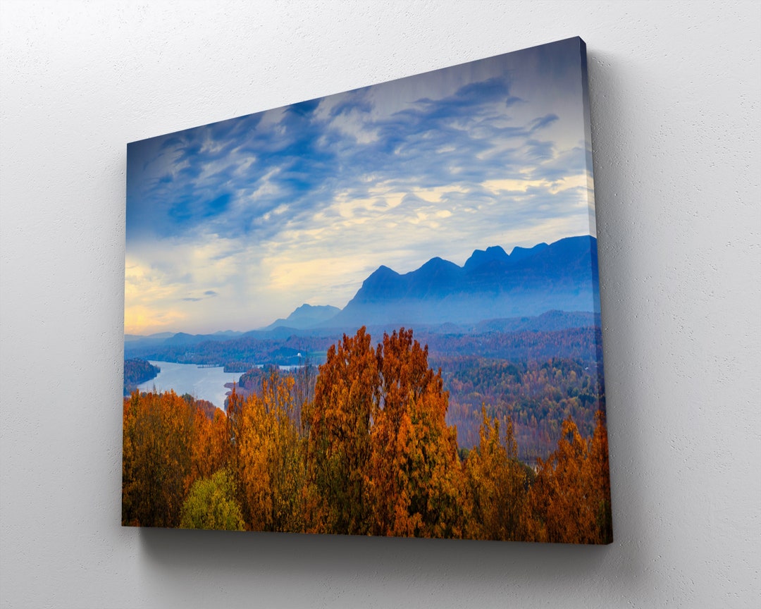 Olana Historic Site, Autumn View Photo Print: Hudson Valley NY, Fall ...