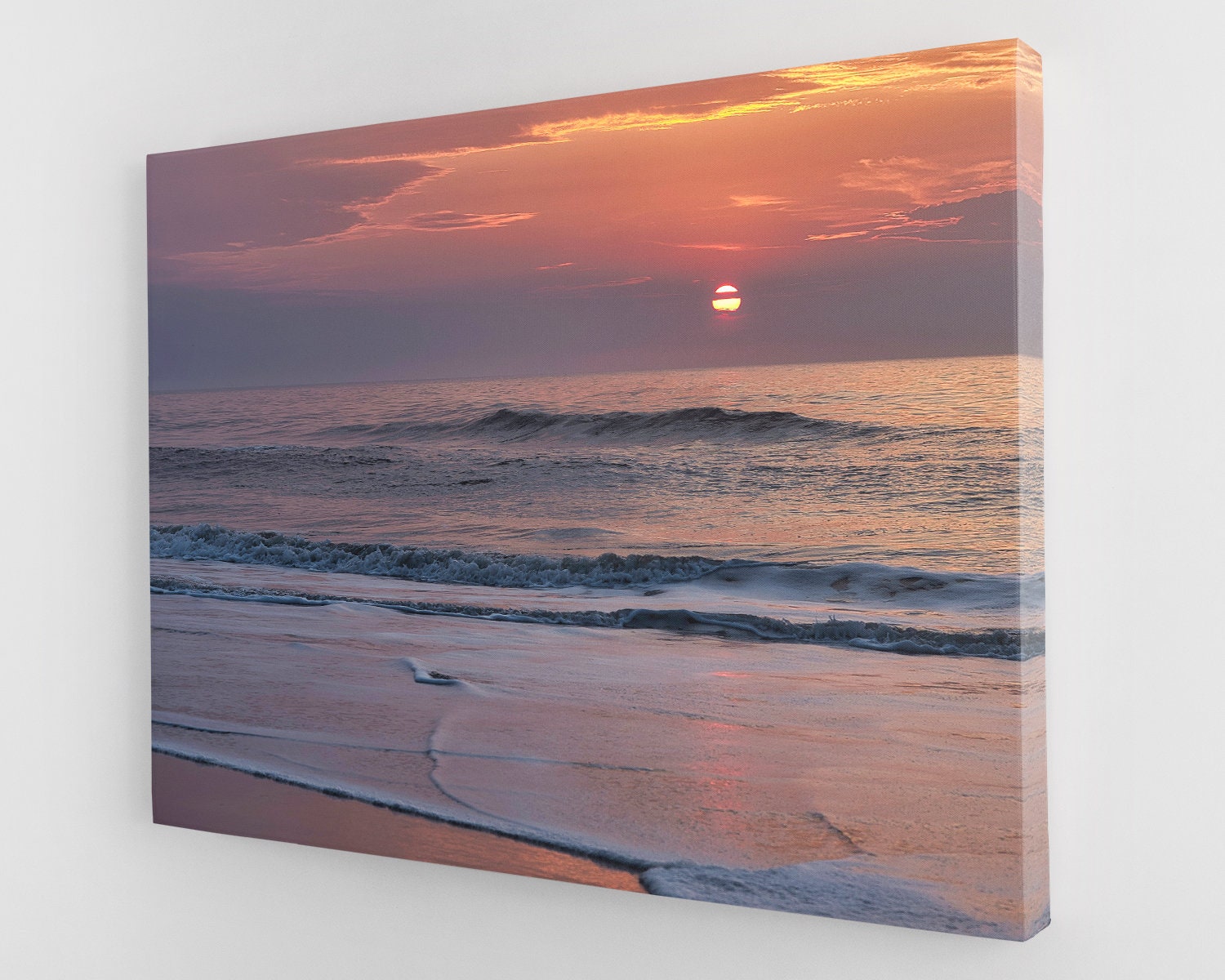 Assateague Island Wall Art-sunrise Wall Art-beach Vibe Gift-ocean ...