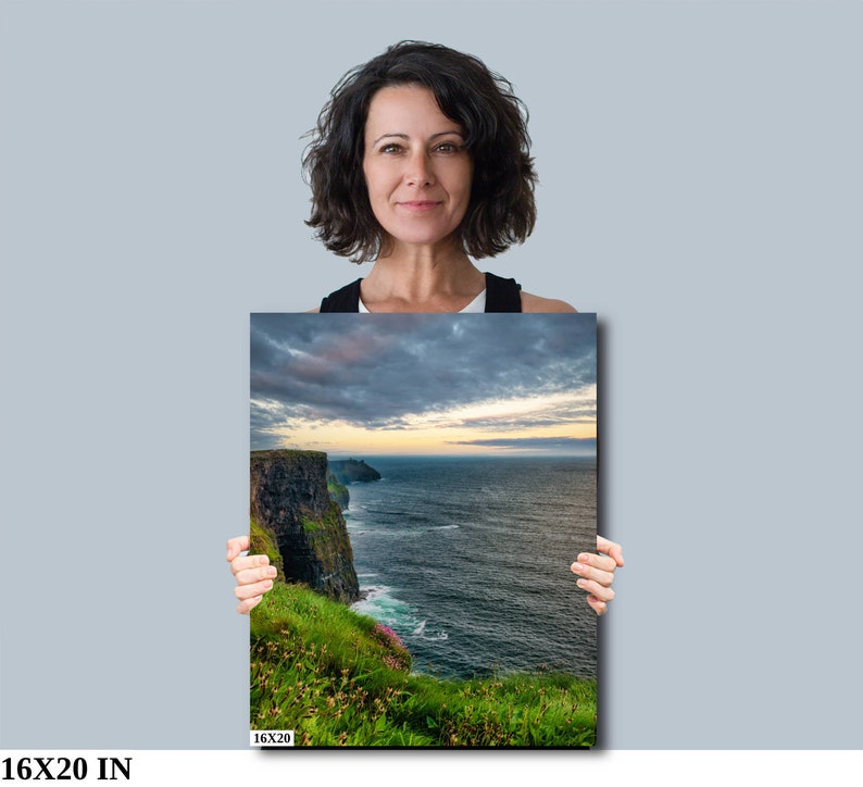 Cliffs of Moher Art Print: County Clare Ireland, Wild Atlantic Way ...