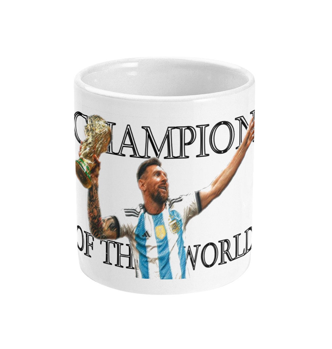 Lionel Messi World Champion Ceramic Mug - Etsy