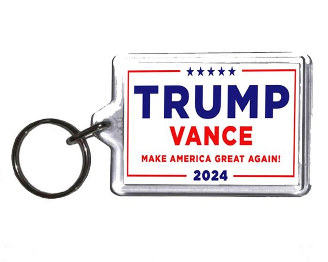 Trump Vance 2024 MAGA Keyring - Etsy