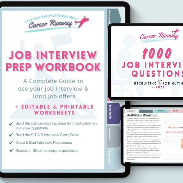 Job Interview Presentation Template - Etsy