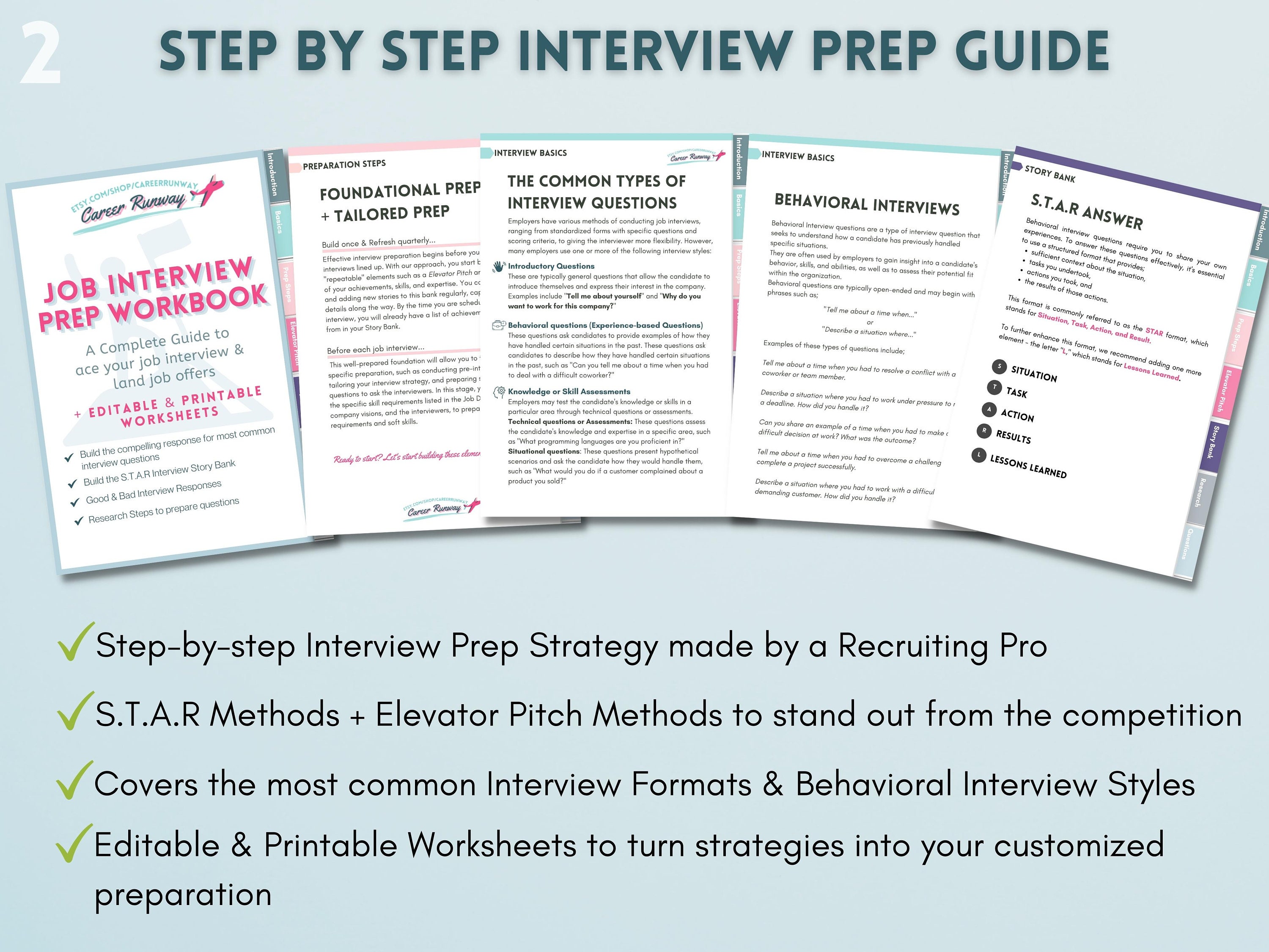 Job Seeker Bundle, Job Application and Interview Progress Tracker, S.T ...