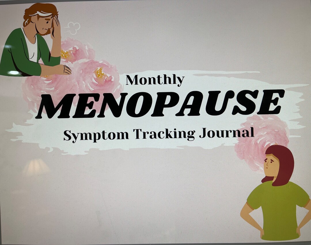 Monthly Menopause Symptom Tracking Journal - Etsy