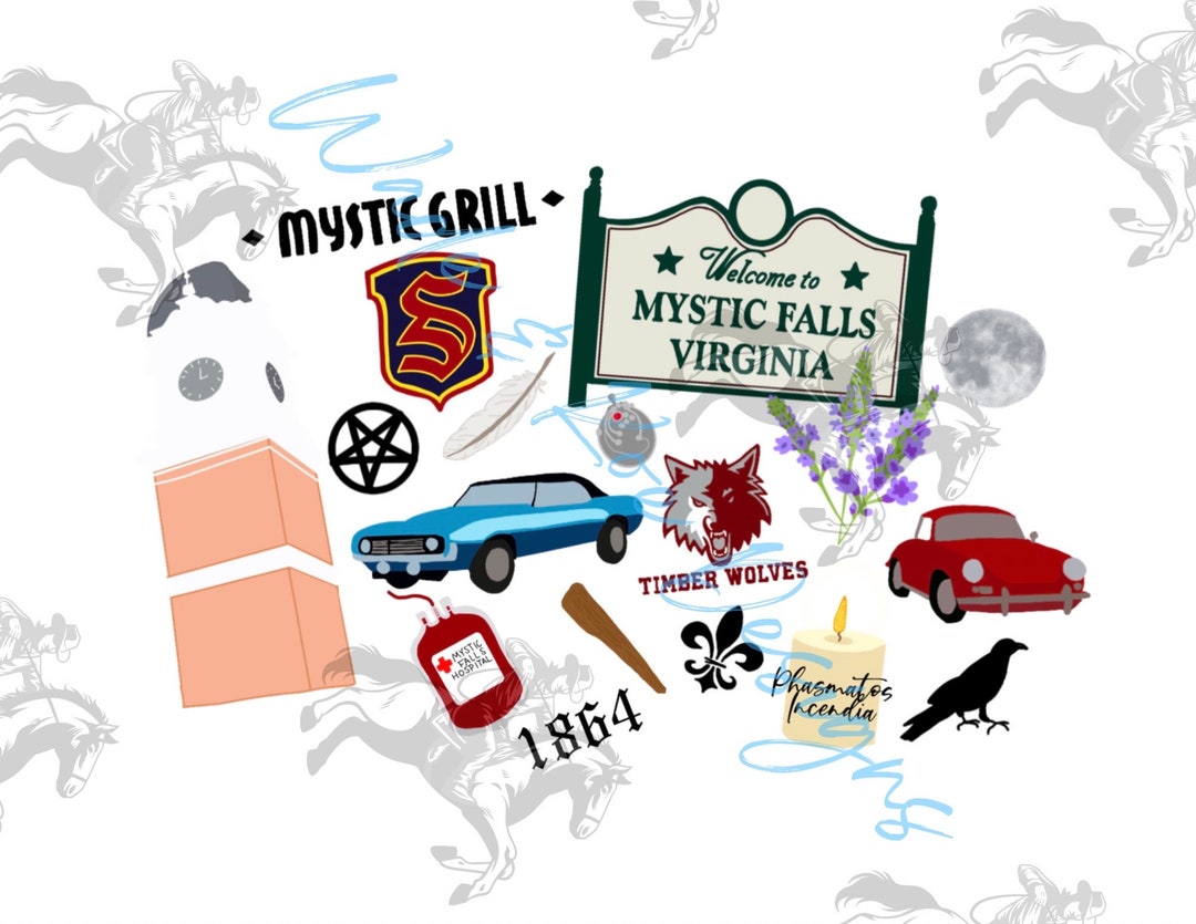 The Vampire Diaries Png - Etsy