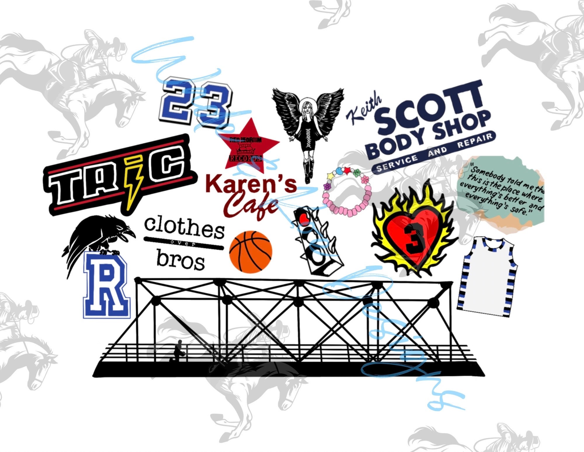 There’s Only One Tree Hill PNG - Etsy