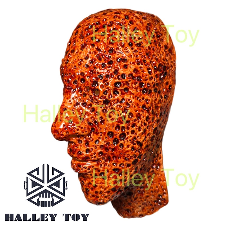 Halloween Scary Bloody Creepy Trypophobia Zombie Latex Mask, Infected ...