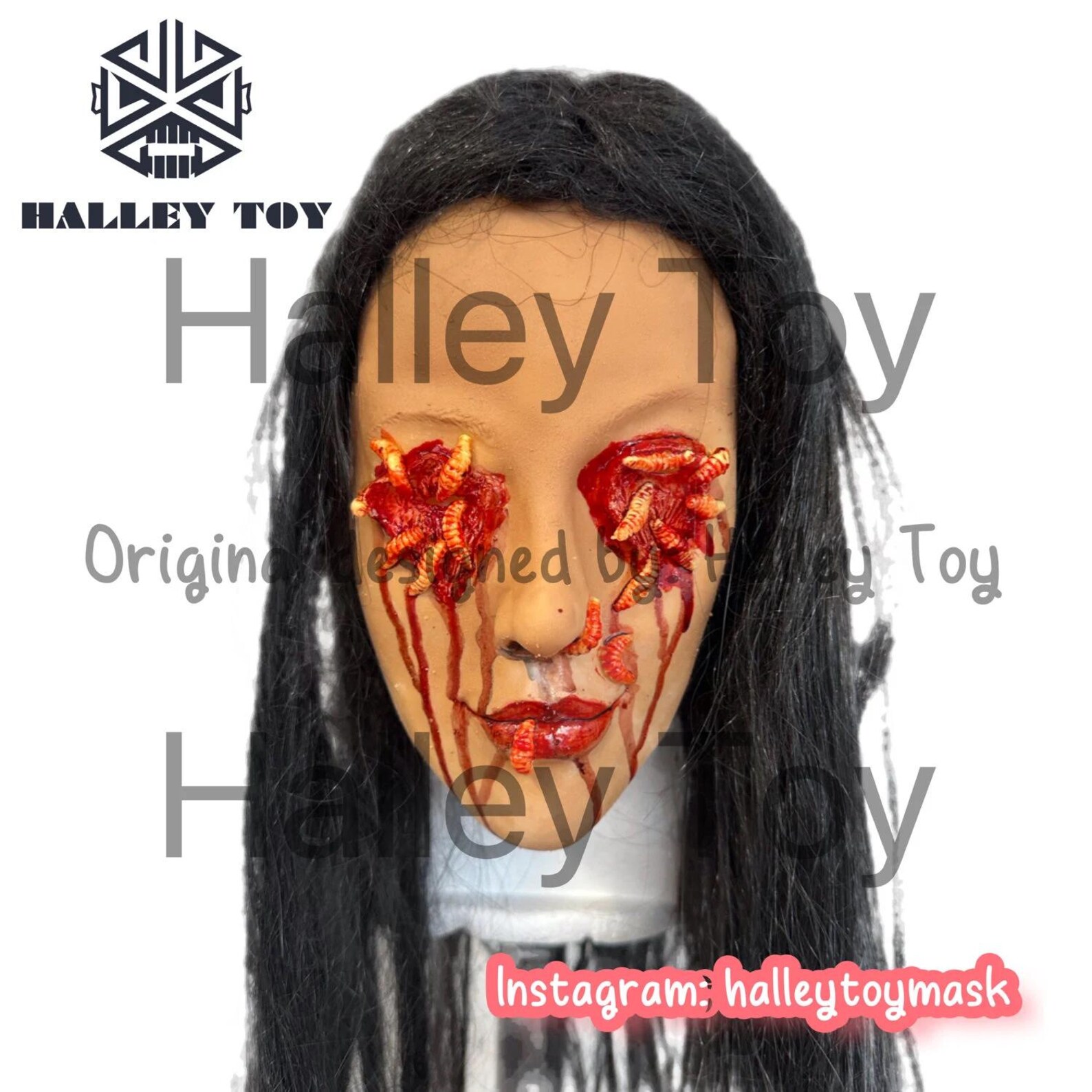 Halley Toy Bloody Nightmare Series Masks Super Bloody Creepy Female ...