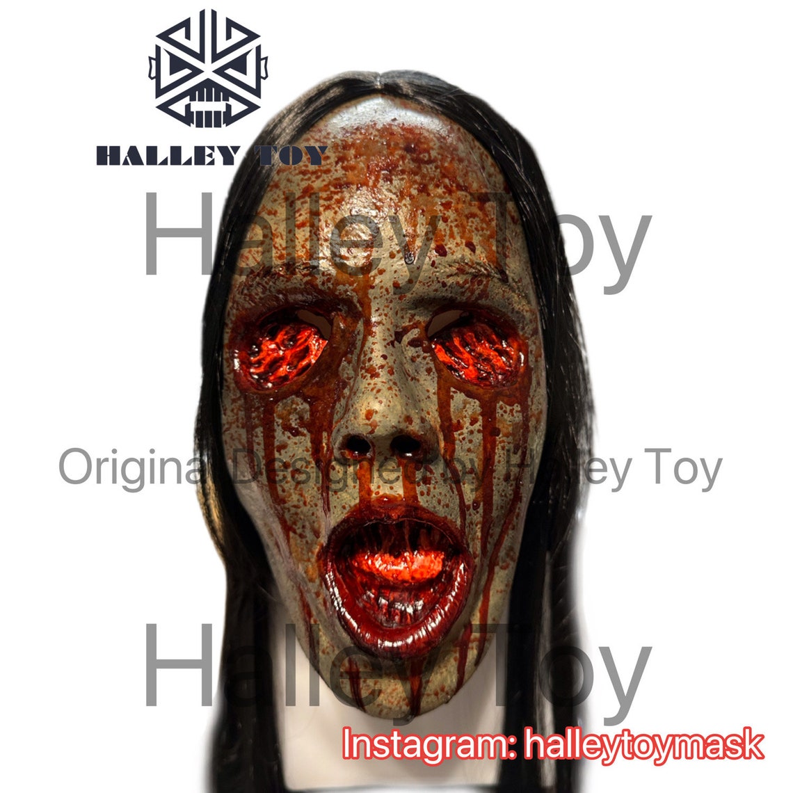 Halley Toy Bloody Nightmare Series Masks Super Bloody Creepy Female ...