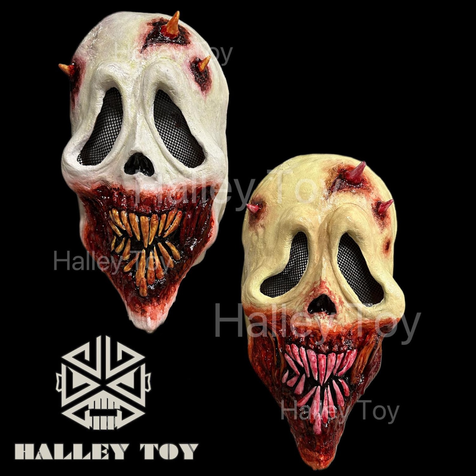 Baraka Ghostface Deluxe Latex Mask Scream Movie Ghostface Mask Bloody ...