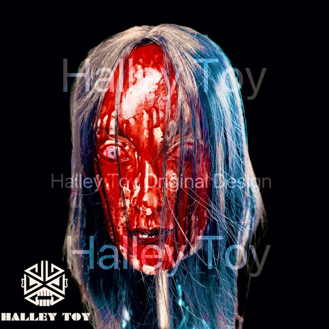 Halley Toy Bloody Nightmare Series Masks Super Bloody Creepy Female ...