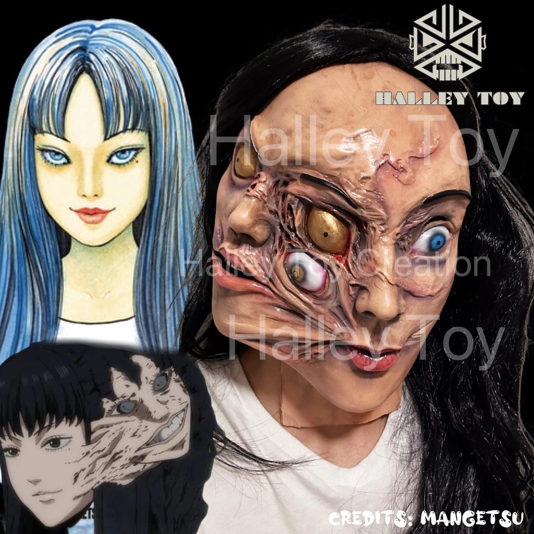 Halley Toy Tomie Kawakami Latex Mask Super Detailed High Quality ...