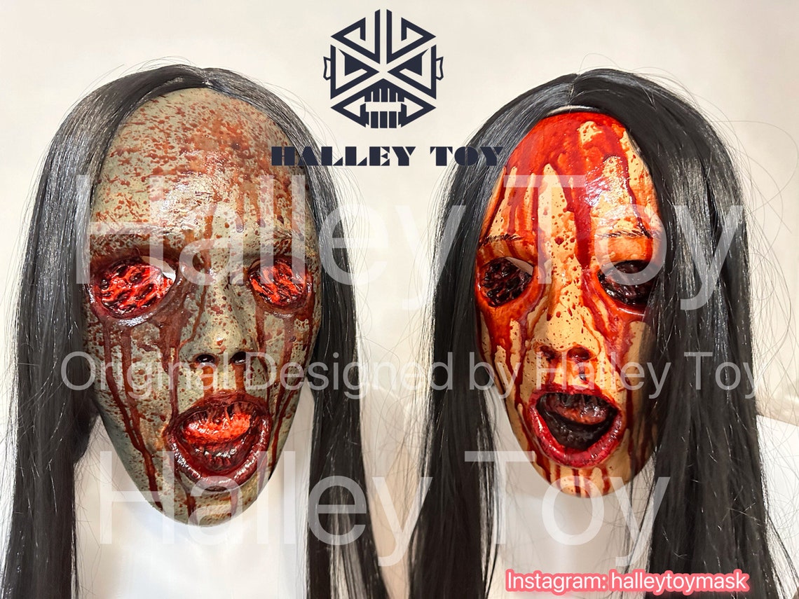 Halley Toy Bloody Nightmare Series Masks Super Bloody Creepy Female ...