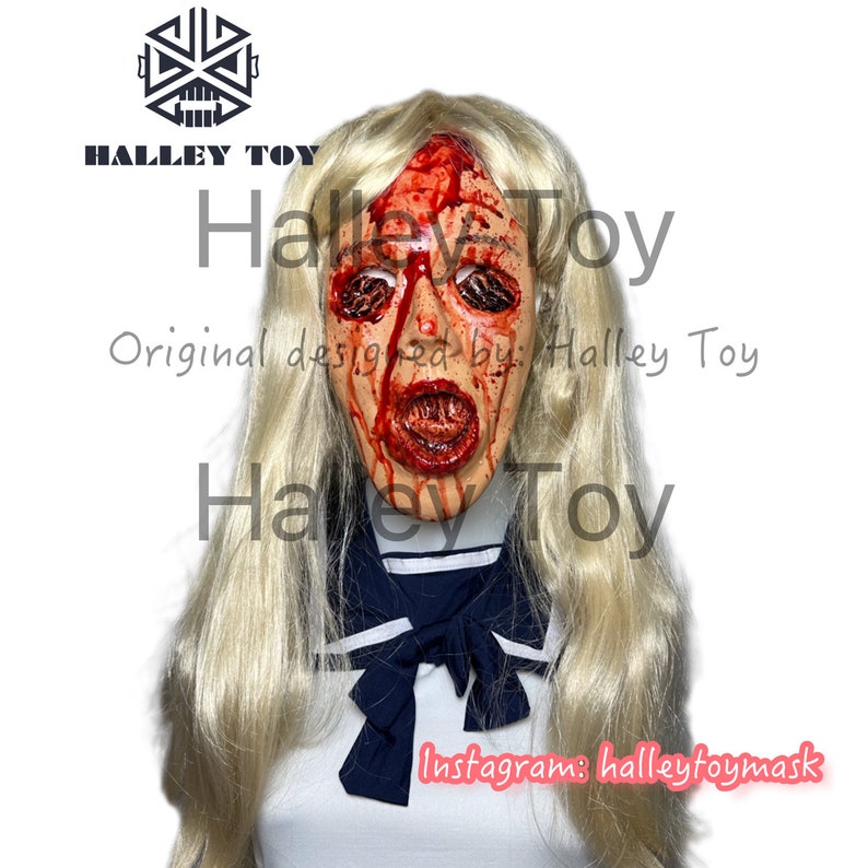 Halley Toy Bloody Nightmare Series Masks Super Bloody Creepy Female ...