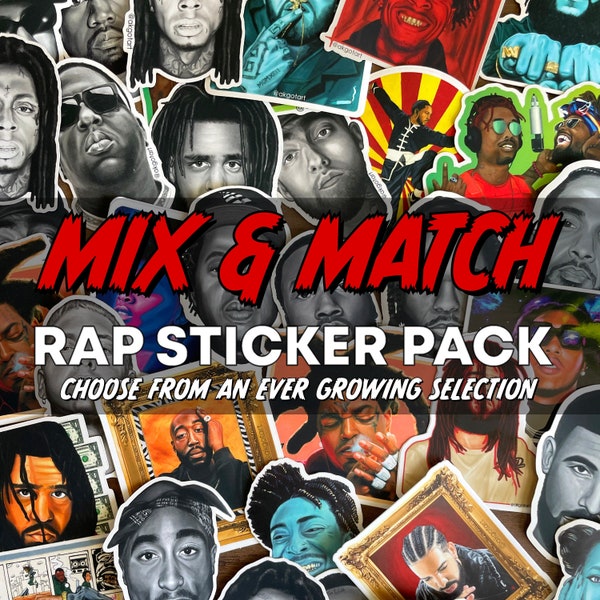Rap Sticker - Etsy