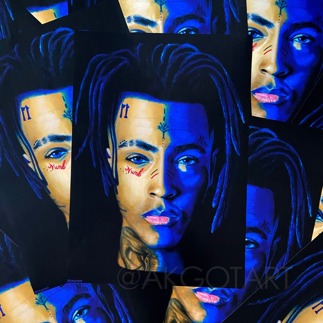 Xxxtentacion Poster Print by Akgotart - Etsy