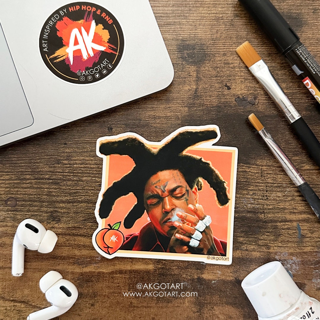 Rap Stickers Kodak Black Colorful Yak Hip Hop Sticker Pack - Etsy